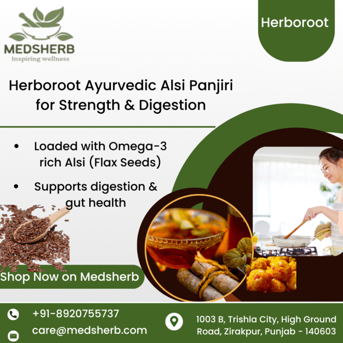 Buy Alsi Panjiri Online in India | Herbal Flax Seed Herboroot ...